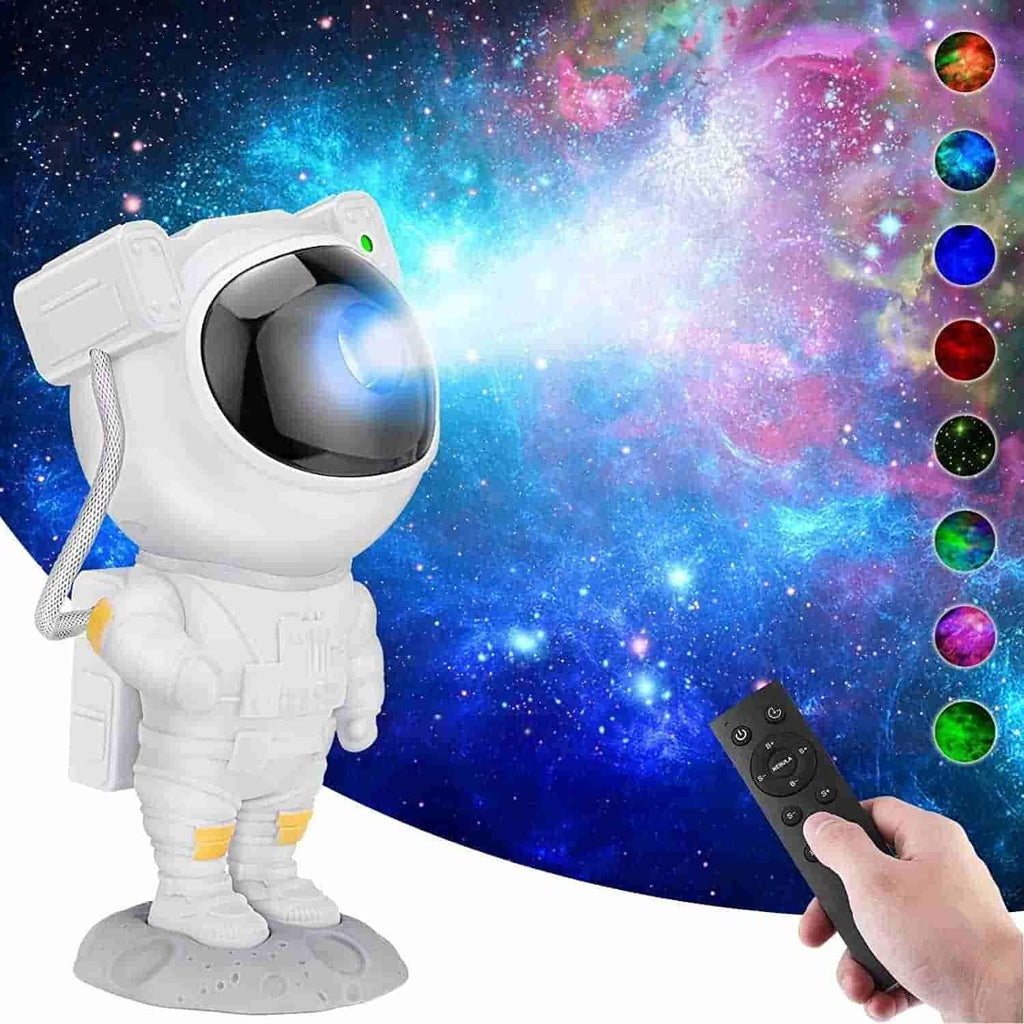 Astronaut Galaxy Projector - 360 Magnetic Head Rotation, Remote Contro ...
